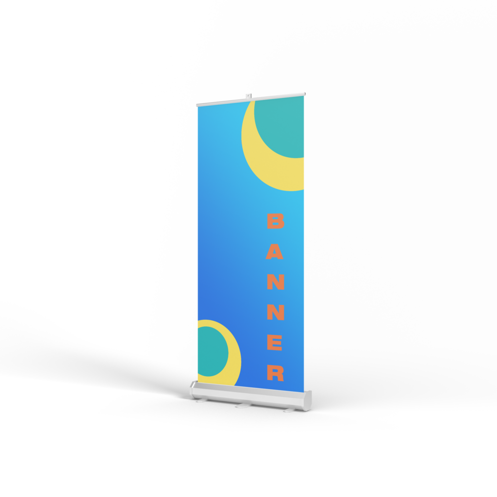 Pendón tipo Roll up